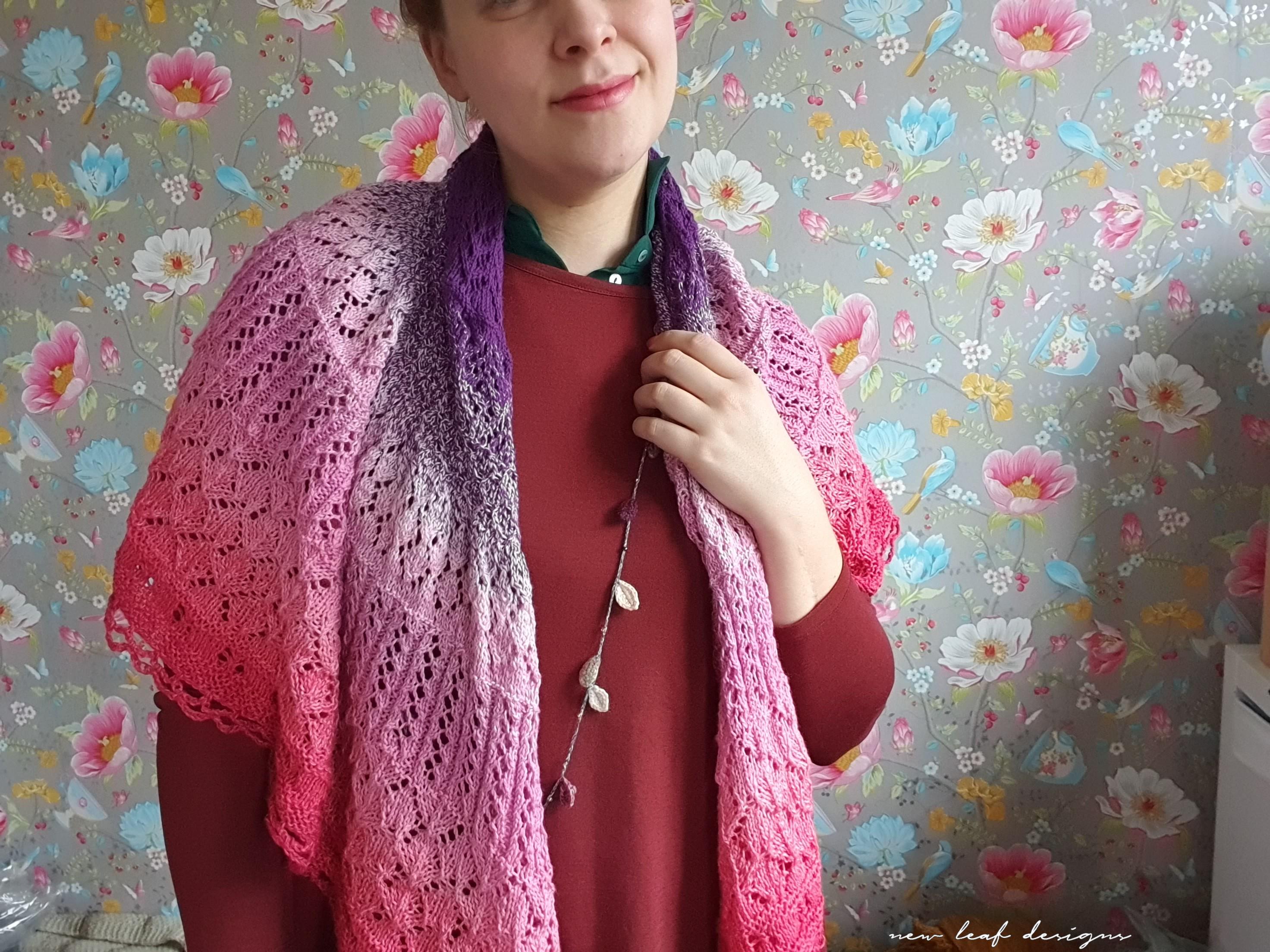 Cosy Moments Lace Shawl Knitting Pattern (PDF) - Etsy