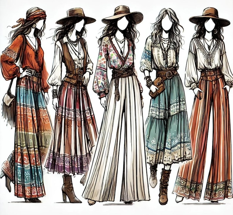 Boho Style Clothing Mystery Box, Curated Outfit Gift - Etsy