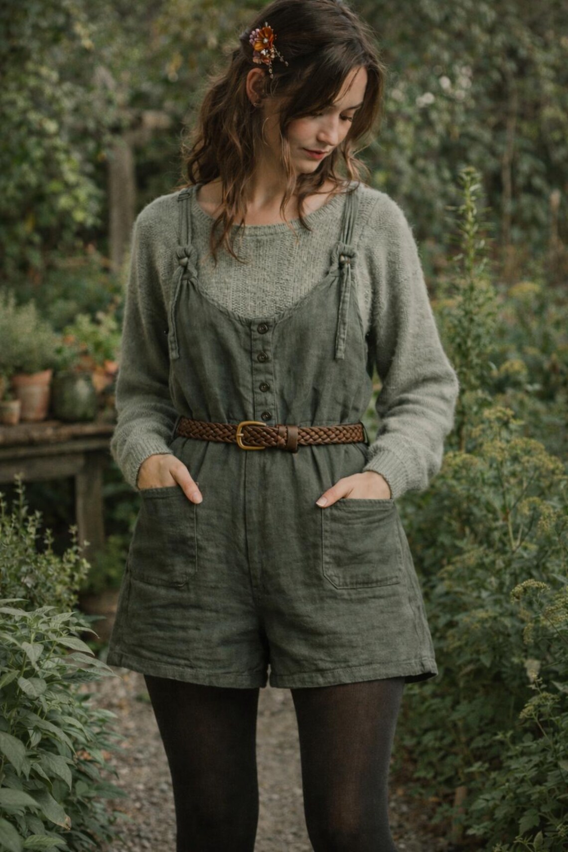 Botanical Academia Herbology Student Outfit - Size L - Sweater ...