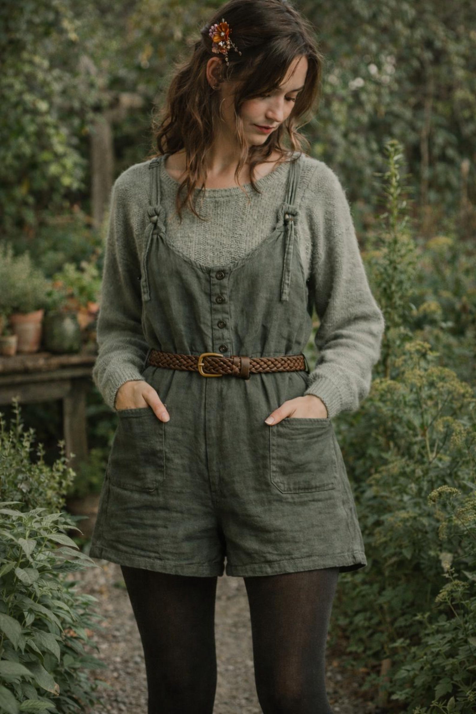 Botanical Academia Herbology Student Outfit - Size L - Sweater ...