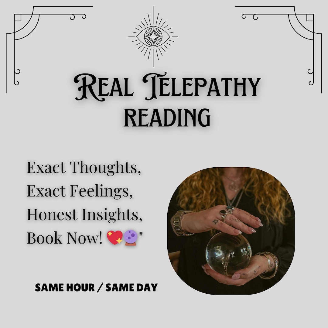 Real Telepathy Reading | Read Their Mind & Exact Thoughts | Accurate ...