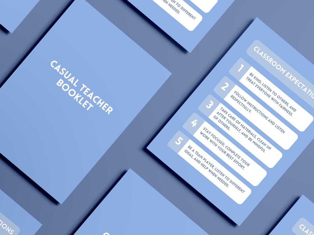 Casual Teacher Resource Pack: K-6 Planner and Activities (digital ...