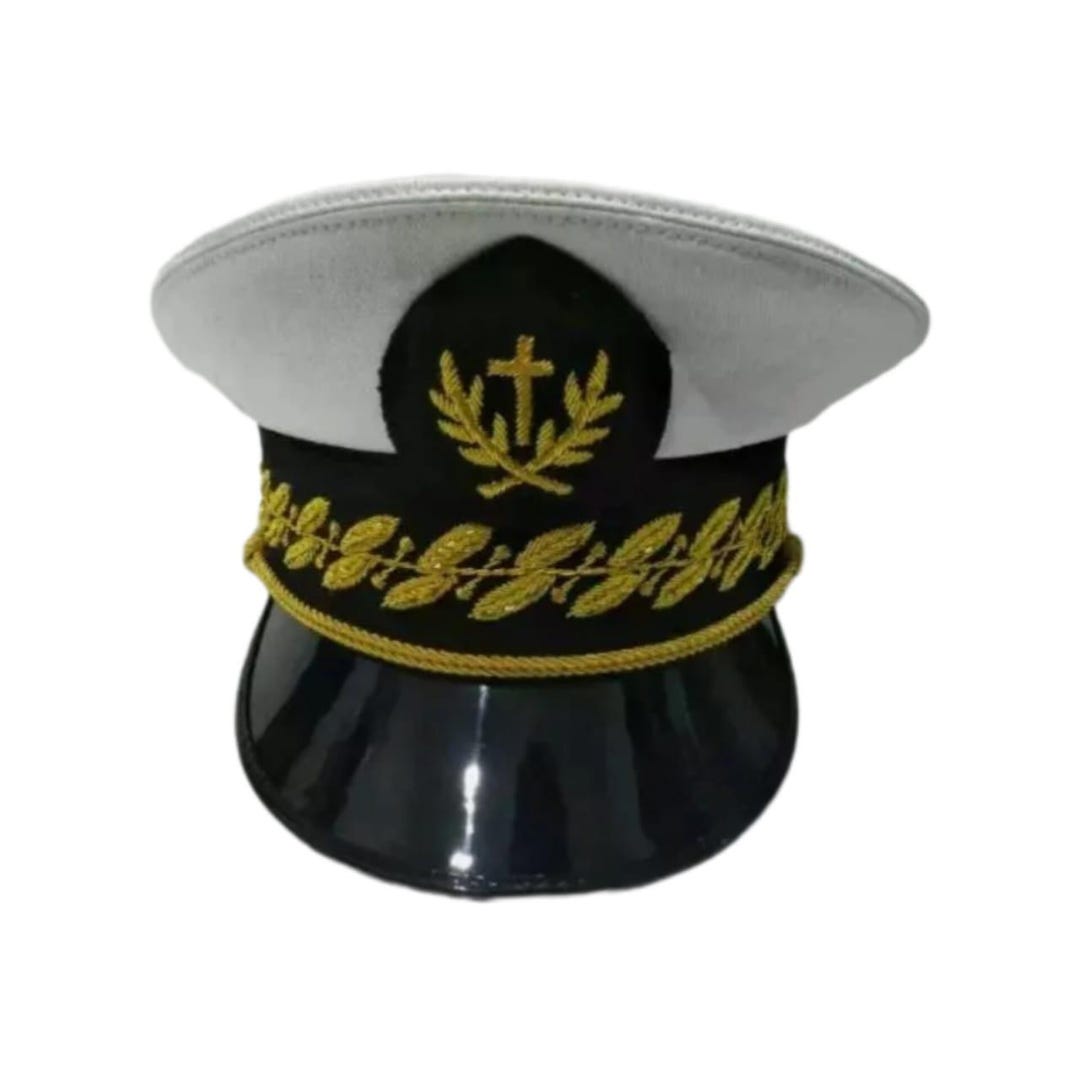 French Military Chaplain Cap Hand Embraided All Sizes - Etsy