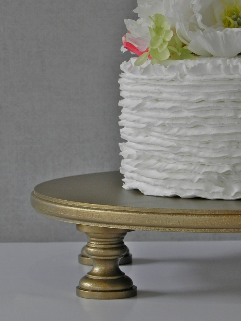 Gold Cake Stand 18 Wedding Cake Stand Vintage Gold - Etsy