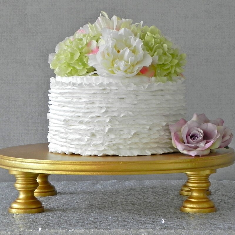 Gold Cake Stand - Etsy