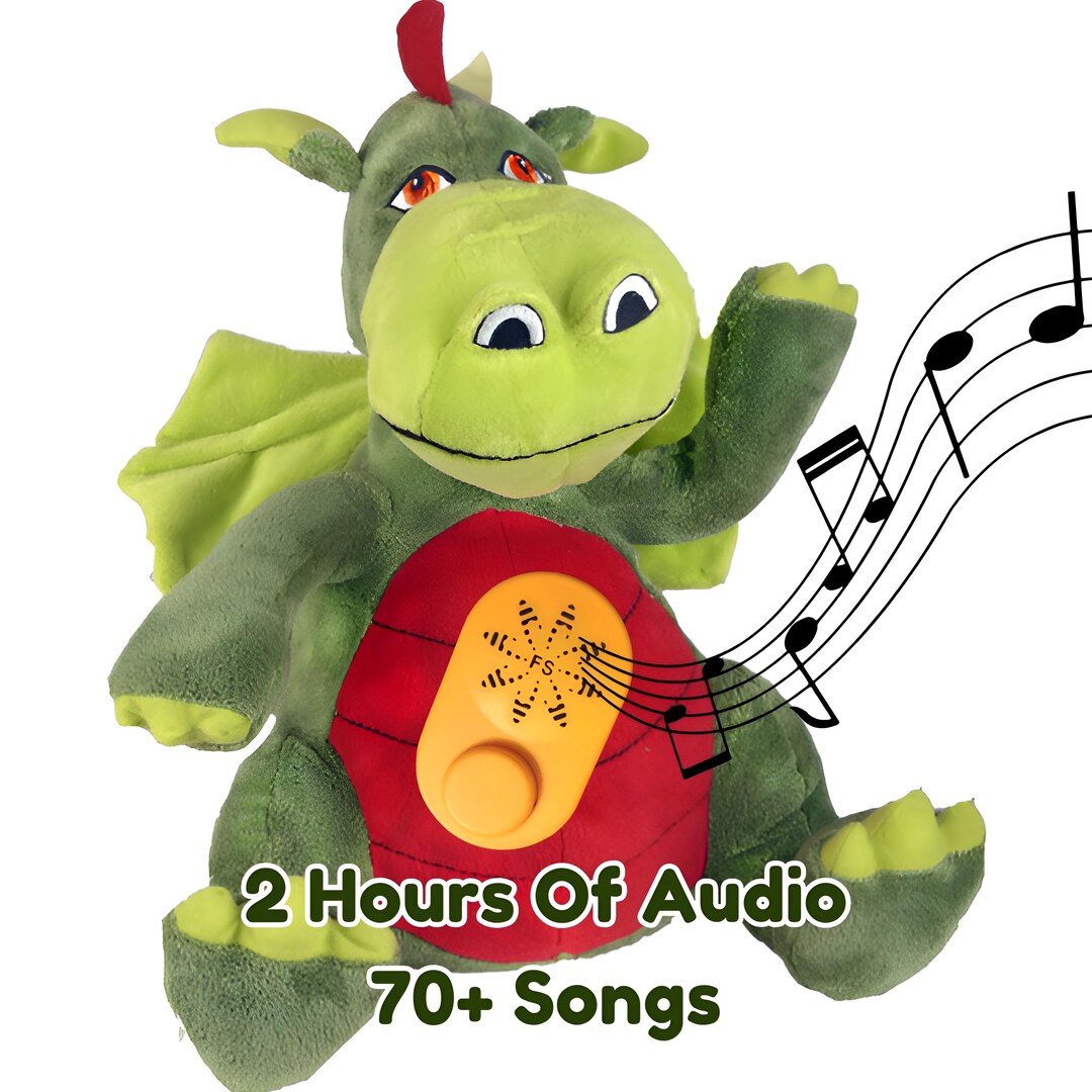 Dexter the Dragon: Any Song or Personalized Special Audio in A Stuffed ...