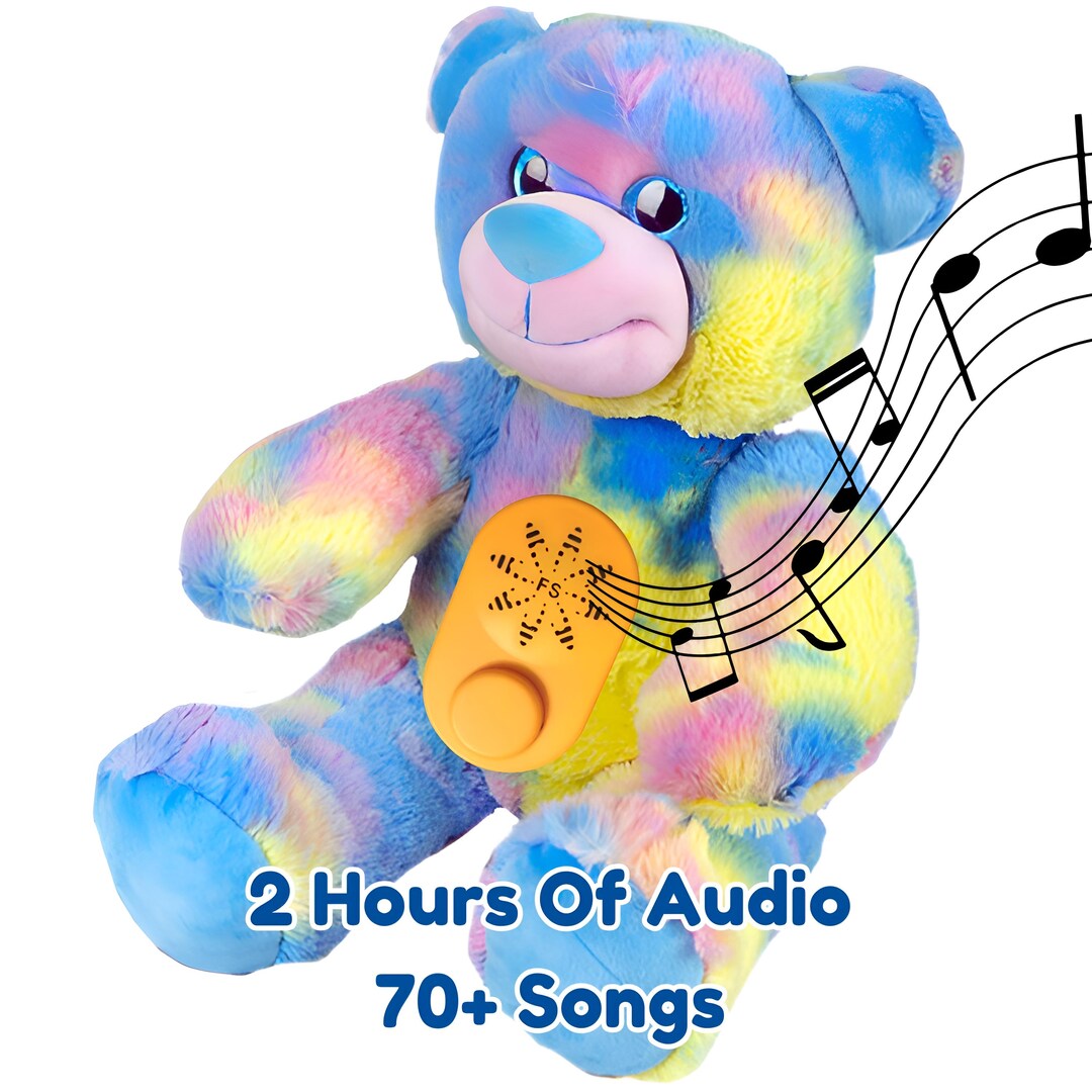 Sherbert the Bear: Any Song or Personalized Special Audio in A Stuffed ...