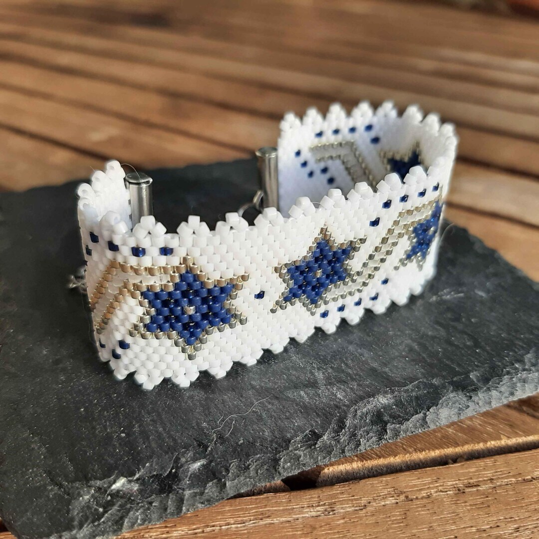 Bracelet - Stars - Handwoven Design, Stylish Jewelry, Perfect Gift ...