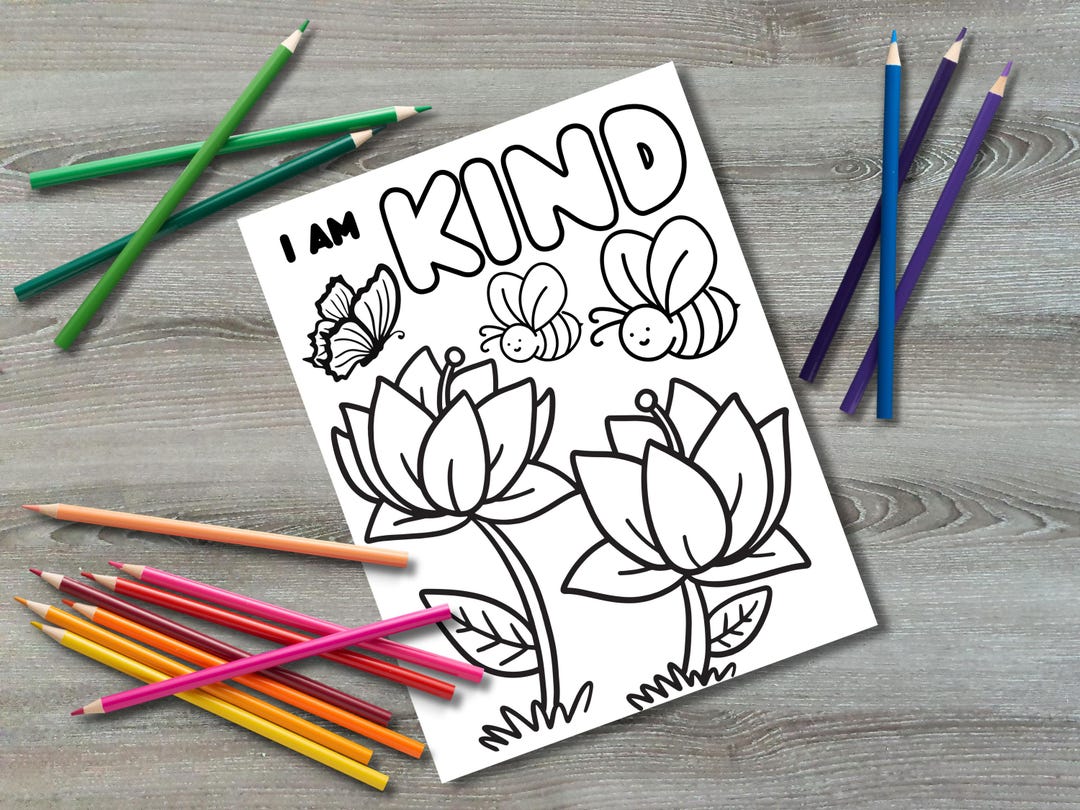 Affirmation Coloring Sheets Bundle: Instant Downloadable & Printable ...