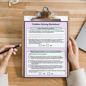 Problem-solving Workbook Pages: 2 Page Guide & 6 Workbook Pages That ...