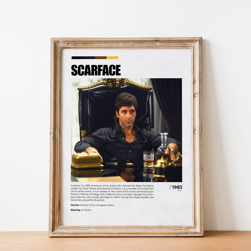 Scarface Poster - Etsy