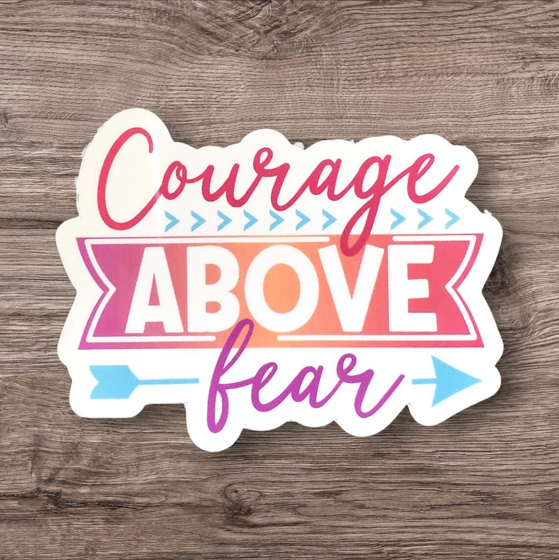Set of 6 Motivational Sticker Pack, Inspirational Quotes, Water Bottle ...
