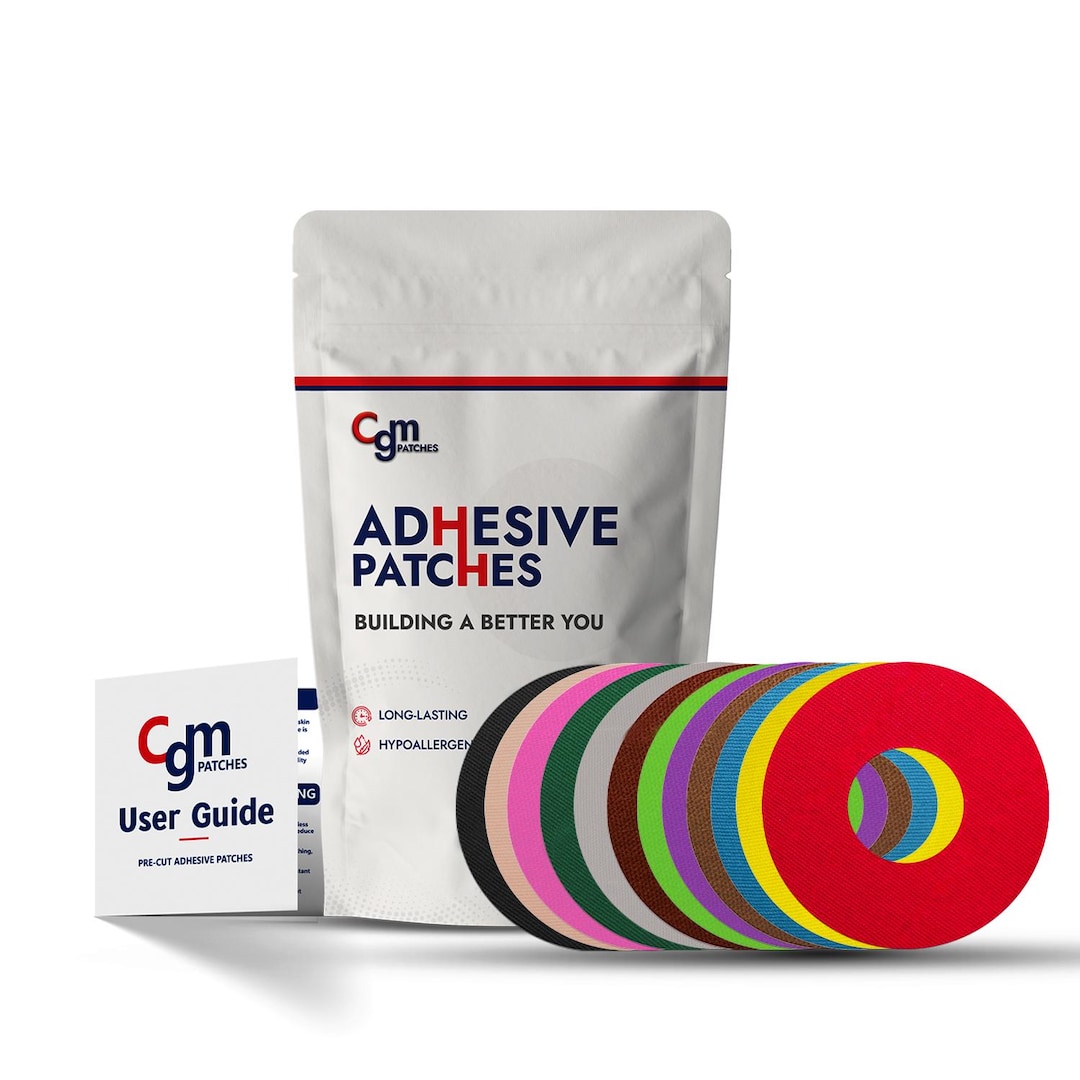 Libre 2 CGM Patches: Waterproof Medical-grade Adhesive, Pack of 25 - Etsy