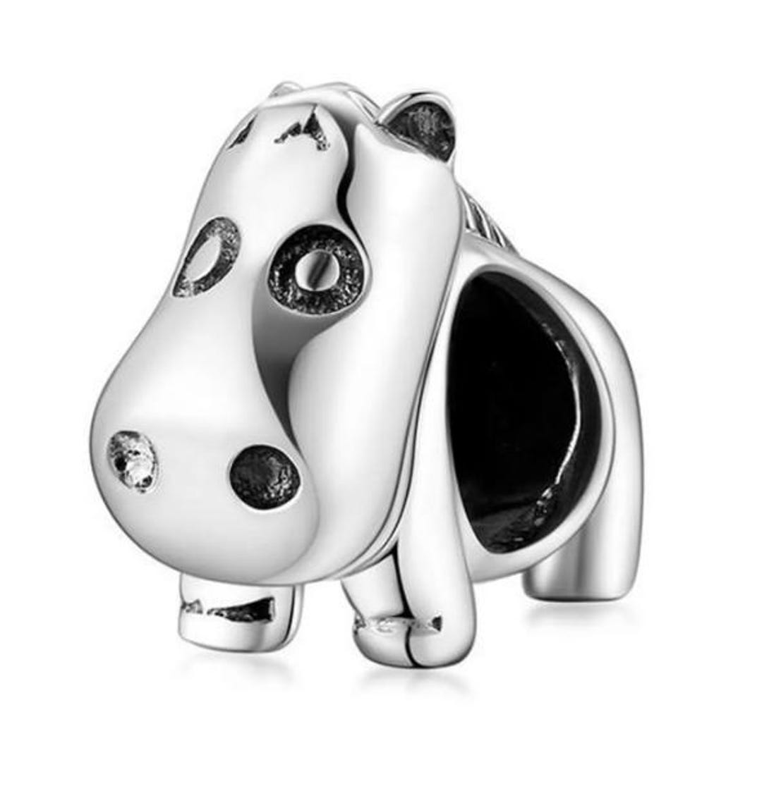 Pandora Hippo Charm Fit for Bracelet , 100% Genuine 925 Sterling Silver ...