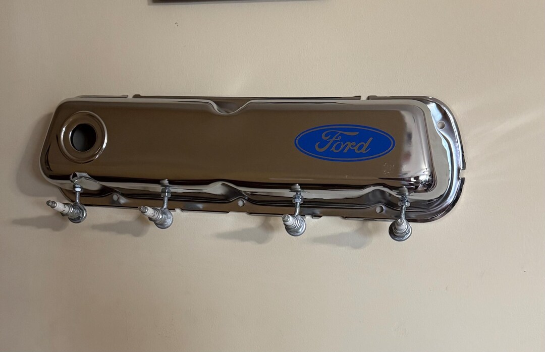 Ford Reused Valve Cover Hat Key Coat Rack SBF - Etsy