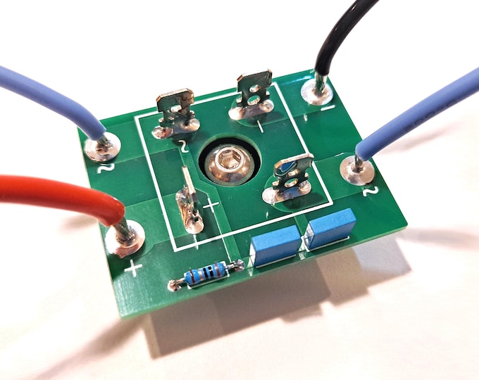 2x Bridge Rectifier PCB With Solder Pads and Snubber - Etsy