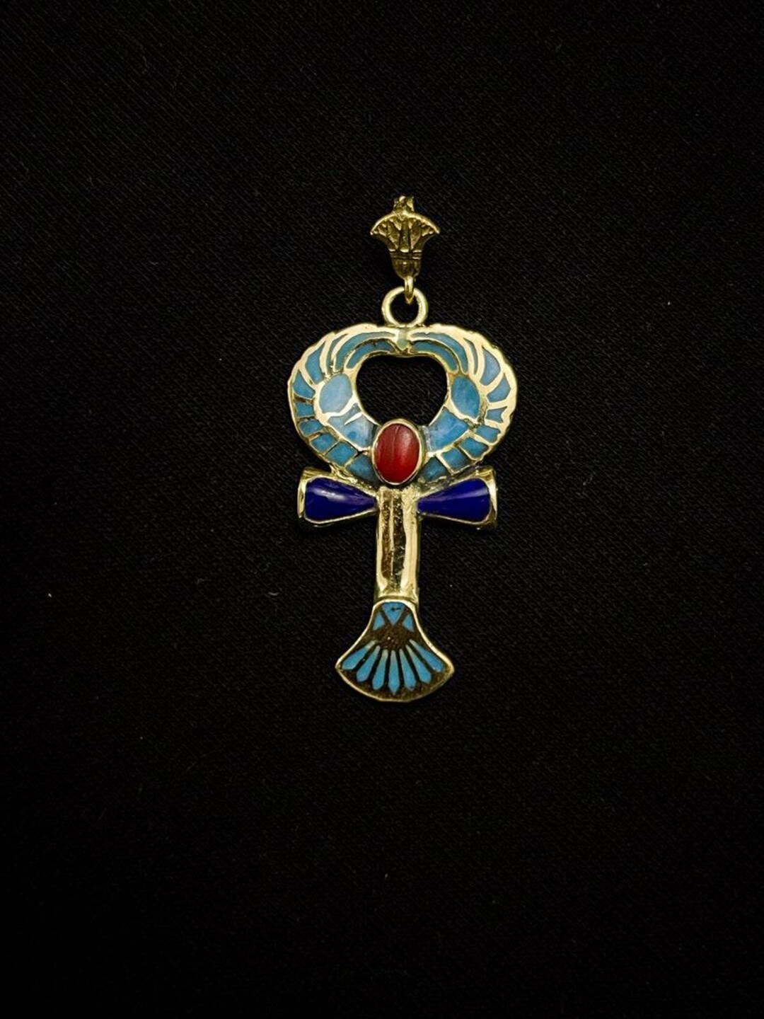 Egyptian Ankh Cross Key of Life Pendant, Ankh Pendant. Egyptian Style ...