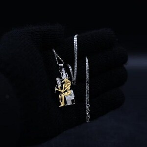 Thoth Egyptian Amulet-pendant - Handcrafted - Egyptian Goddess ...