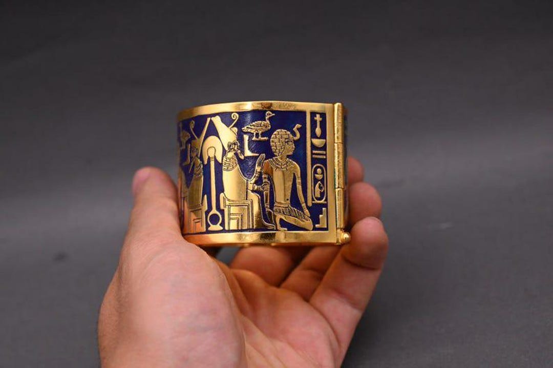 Rare Queen Ahhotep Bracelet – Ancient Symbol of Power & Courage ...
