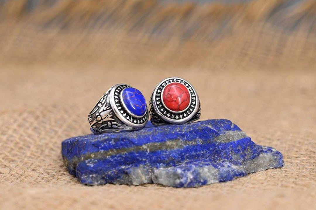 Egyptian Ring – Pharaonic Lotus Flower Design in Silver, Unique Ancient ...