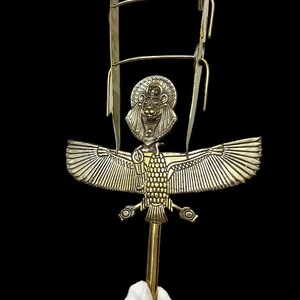 Goddess Sekhmet Sistrum, Ancient Egyptian Musical Instruments, Sekhmet ...