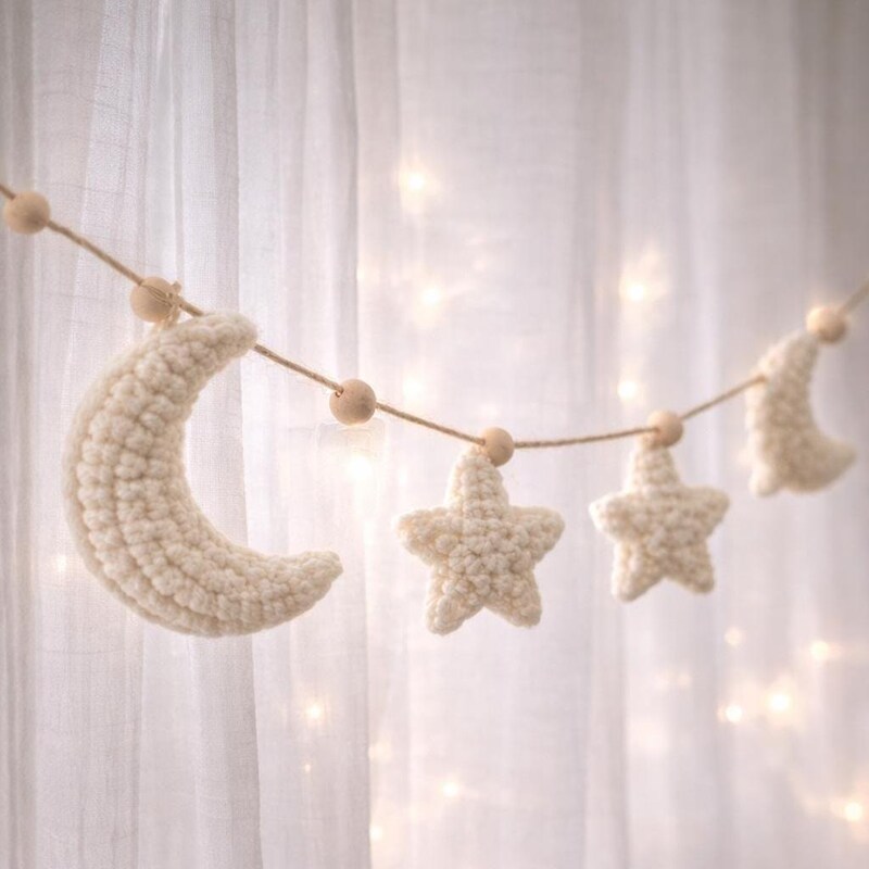 Moon Garland - Etsy