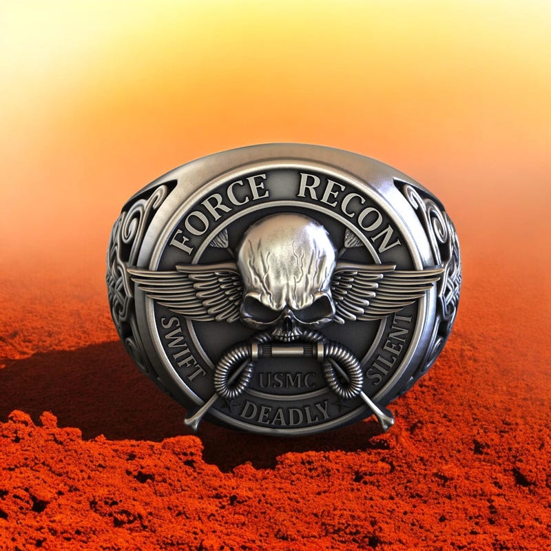 Usmc Marine Gold Ring - Etsy