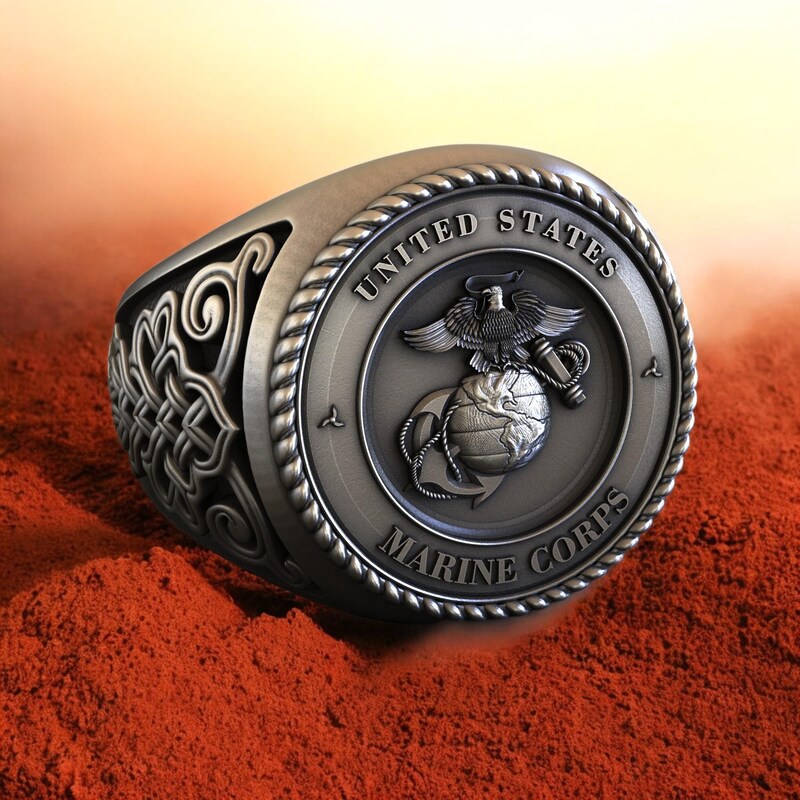Usmc Jewelry - Etsy
