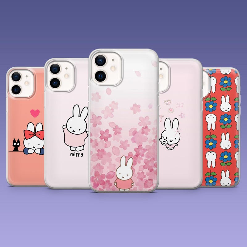 Cute iPhone Case Miffy - Etsy