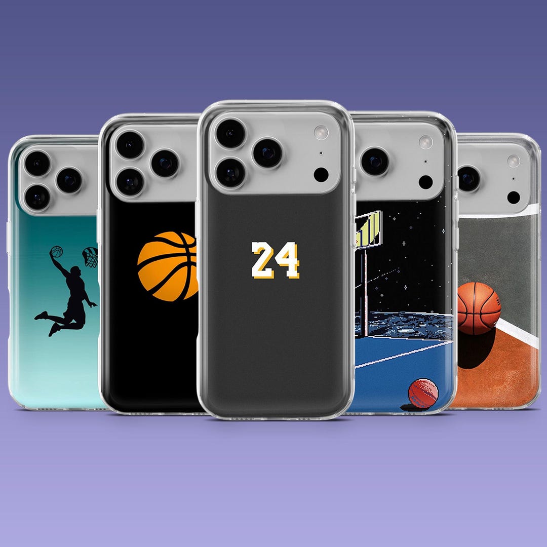 Basketball Phone Case Baller Aesthetic Cover for iPhone 17, 16e, 15, 14 ...