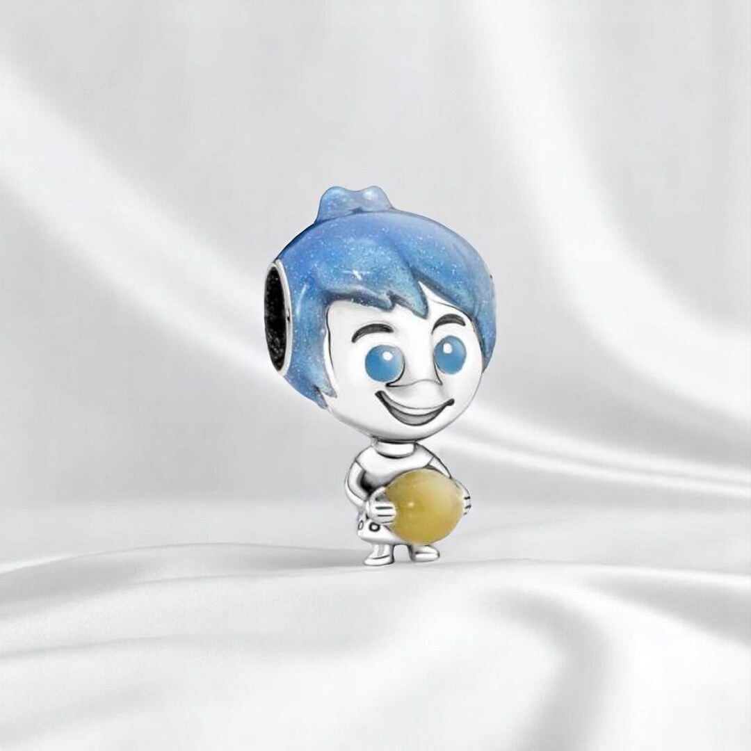 Cute Joy Charm, Adorable Inside Out Emotion Charm With Enamel, Fits on ...