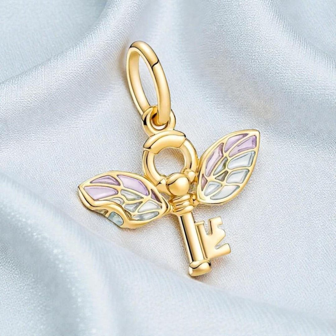 Winged Key Harry Potter Dangle Charm, Magical Pendant Jewellery for ...