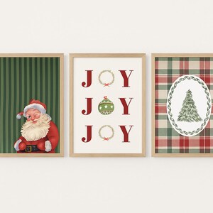 Cozy Vintage Christmas Decor | Printable Holiday Aesthetic Art - Etsy