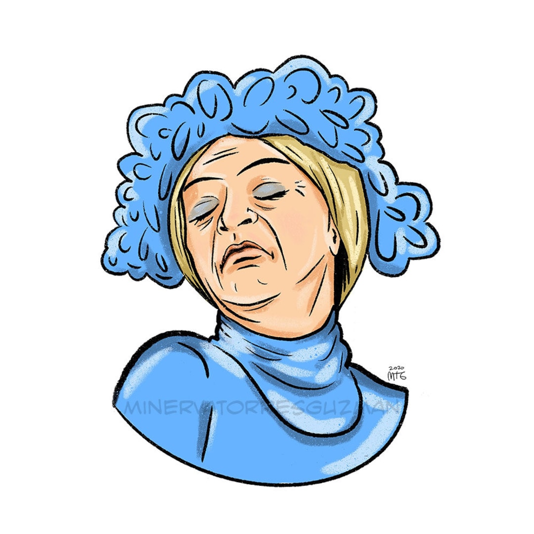 Doña Clotilde - El Chavo Del Ocho Vecindad Art Print - Etsy UK