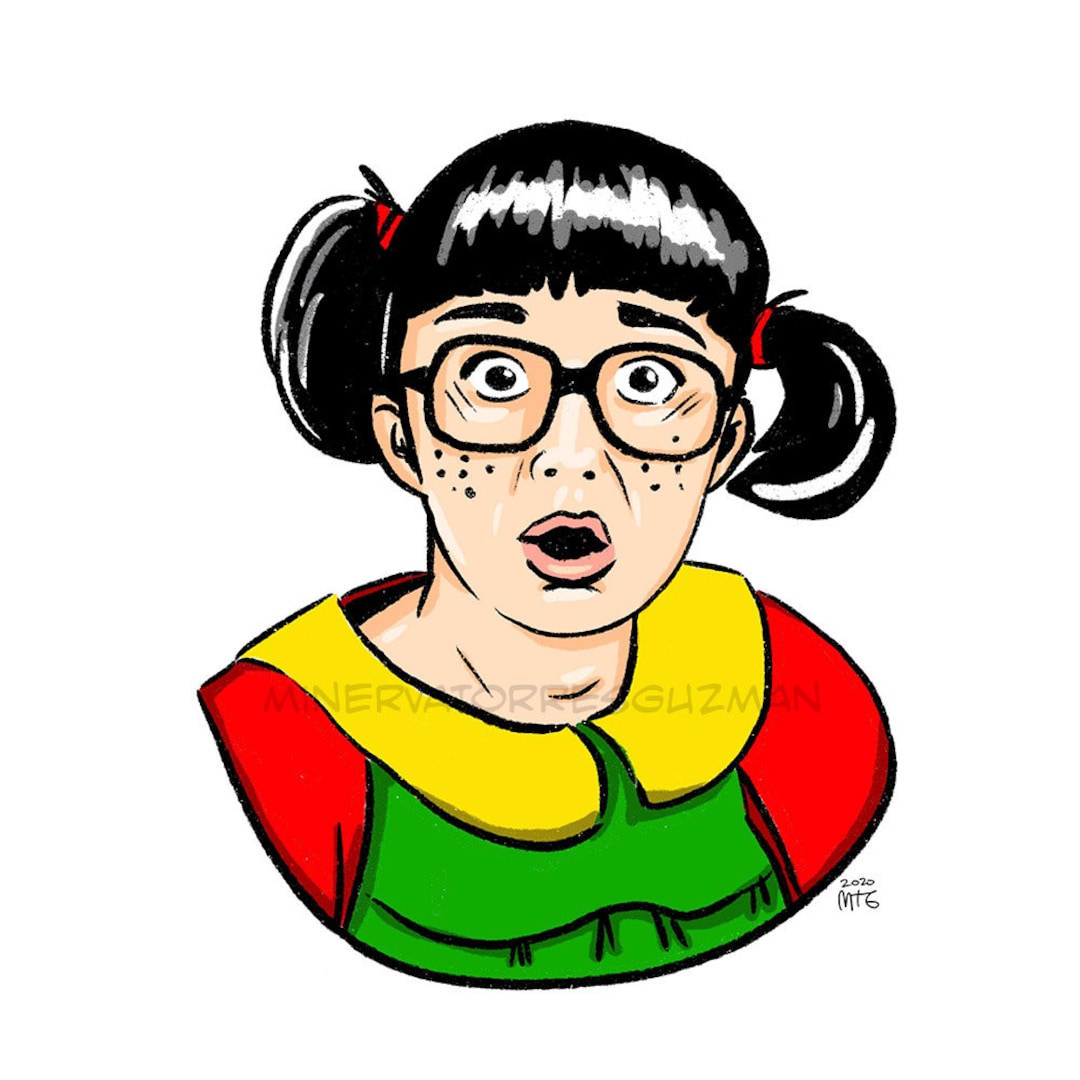 La Chilindrina - El Chavo Del Ocho Vecindad Art Print - Etsy