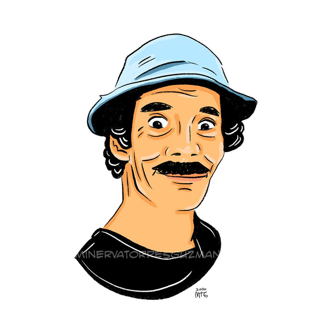 Don Ramon - El Chavo Del Ocho Vecindad Art Print - Etsy