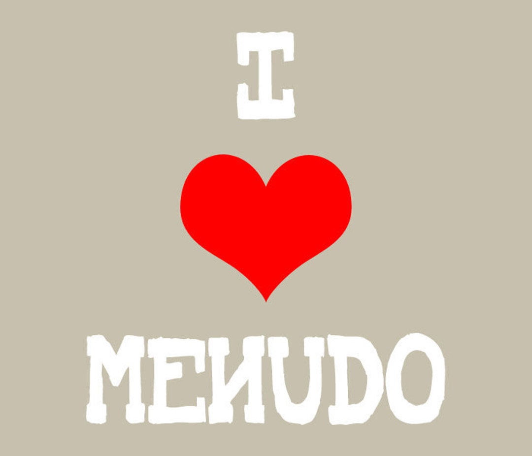 I Heart Menudo Mexican Pop Art Print - Etsy