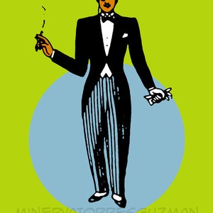 El Catrin Loteria Mexican Pop Art Print - Etsy