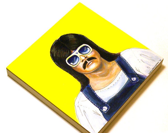 Chicoche Original Mexican Pop Art Painting 6x6in Panel - Etsy