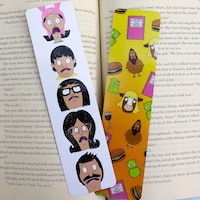 The Simpsons Bookmark Bookmarks Book Gift Stocking Filler Set of 5 - Etsy