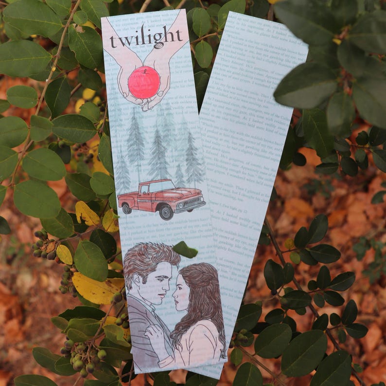 Twilight Saga Bookmark, Bella's Truck, Dark Academia Gift - Etsy