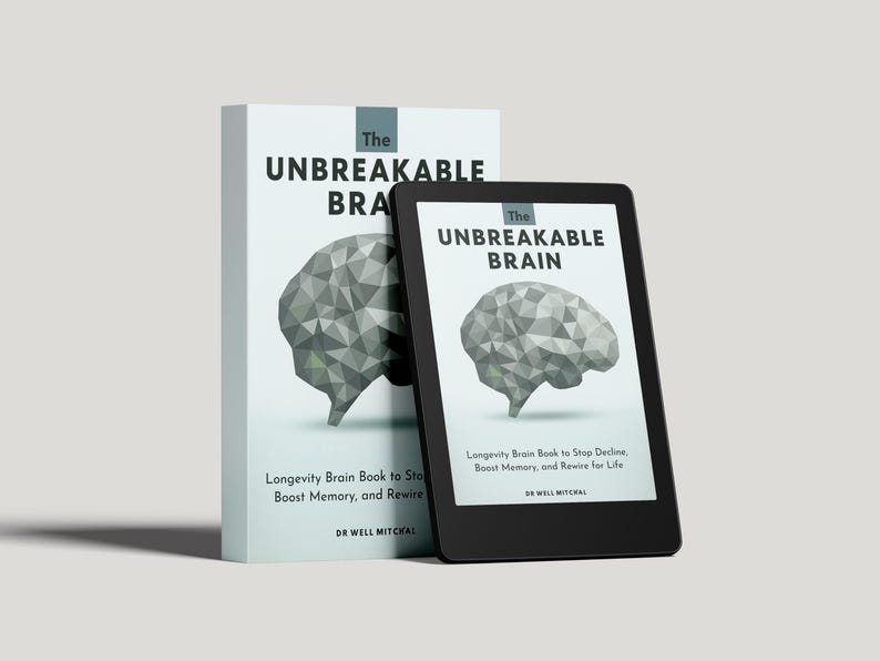 The Unbreakable Brain : Book to Stop Decline, Boost Memory, and Rewire ...