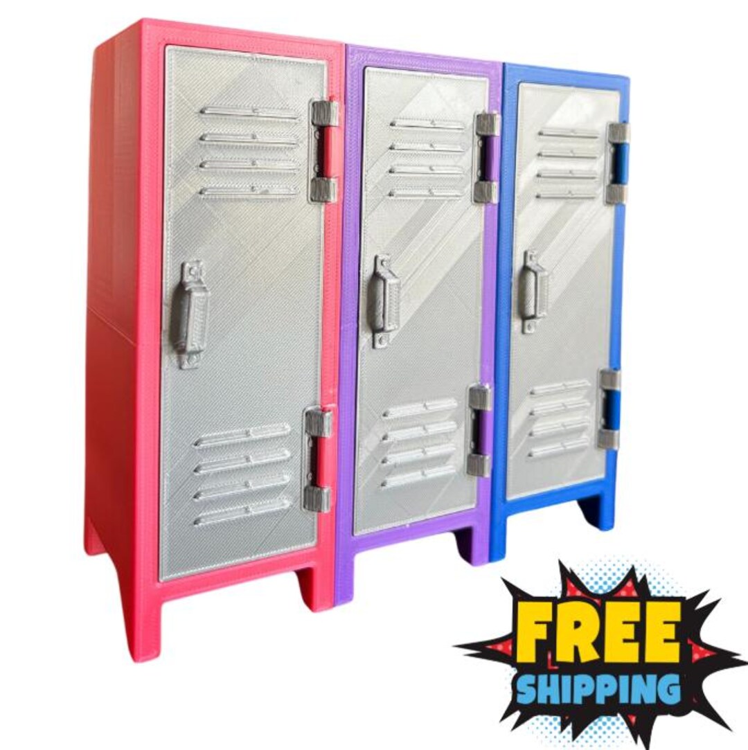 Desk Organizer- Mini Locker- Office Desk Organizer- Doll Locker. - Etsy