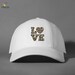 Leopard Print LOVE Embroidery Design | Heart, 5x7, 4x4 (instant ...