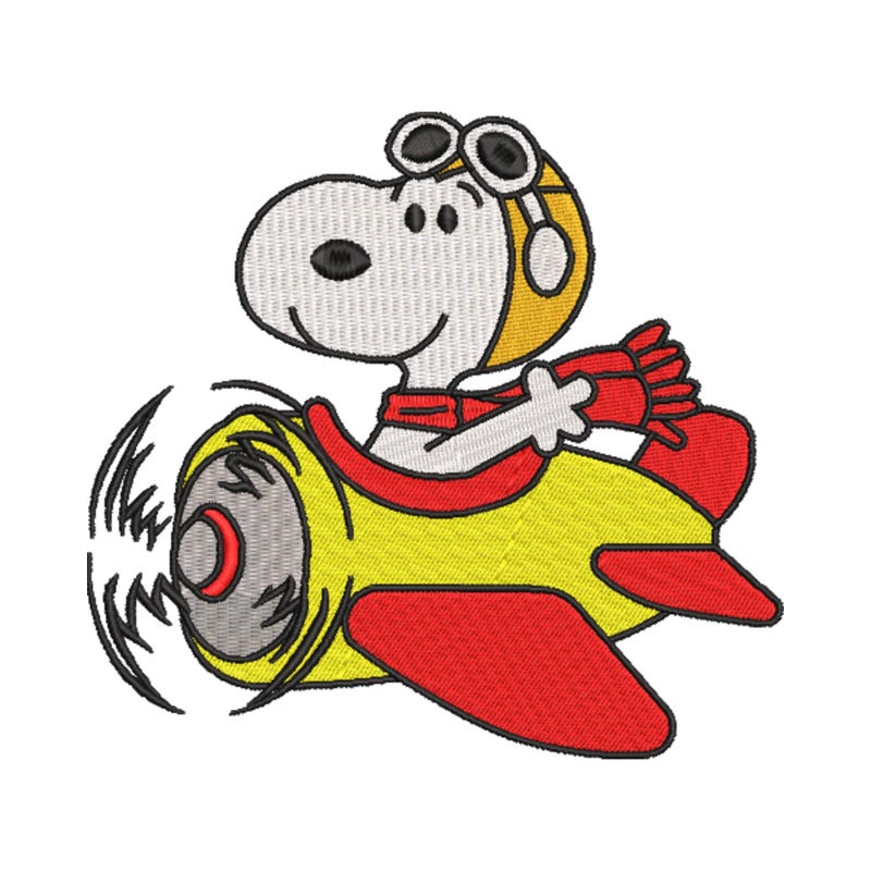 Snoopy Airplane - Etsy