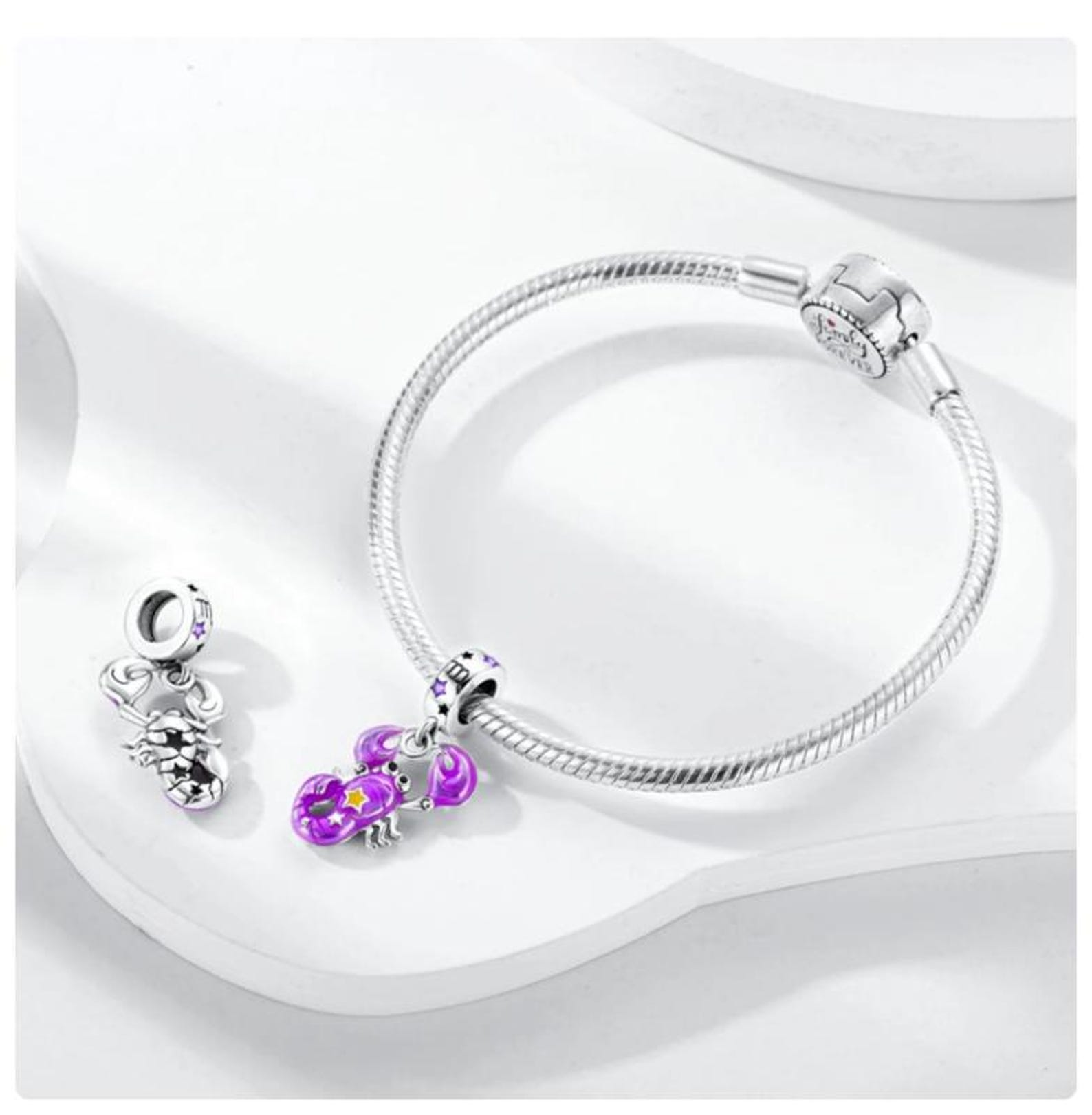 Pandora Scorpio Genuine 925 Sterling Silver for Charm Bracelet ...