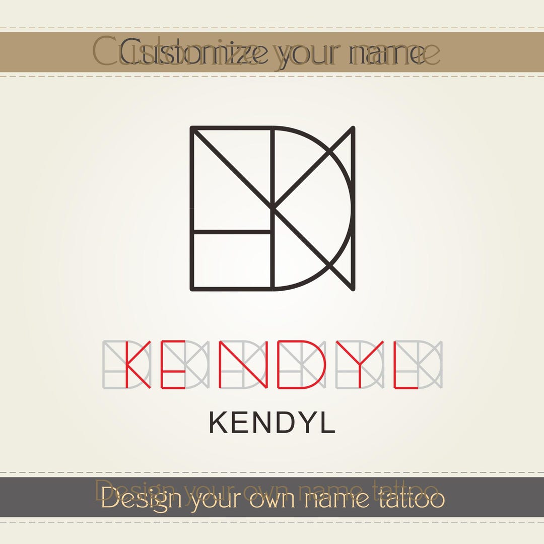 Custom Name Logo Design,personalized Name Logo, Name Logo, Tattoo Logo ...