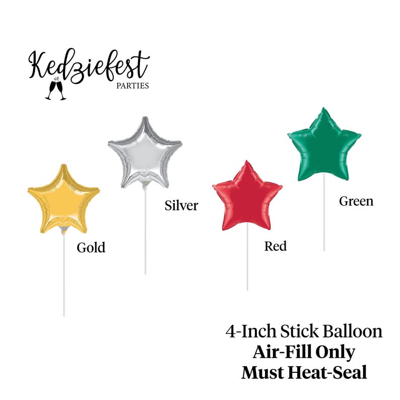 Air Fill Balloons (must Be Heat Sealed - Read Description) - Etsy