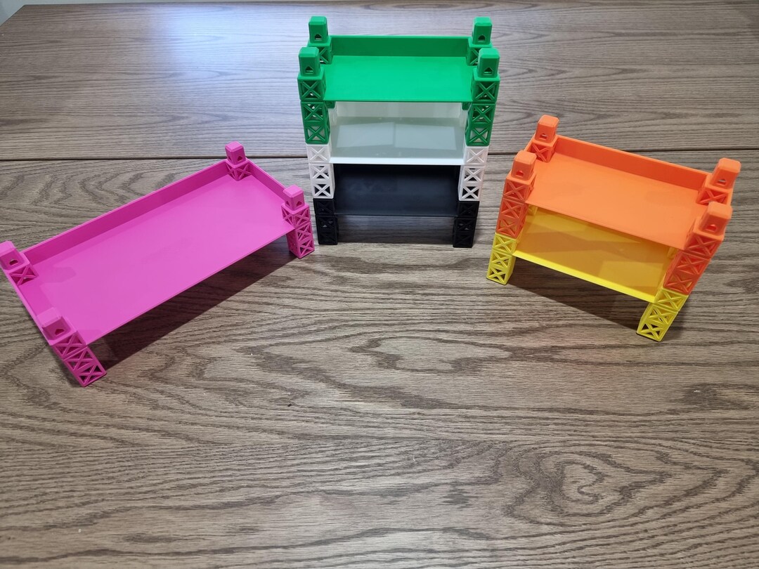 Mini Desk Shelf - Modular, Stackable XOX Build System - Etsy