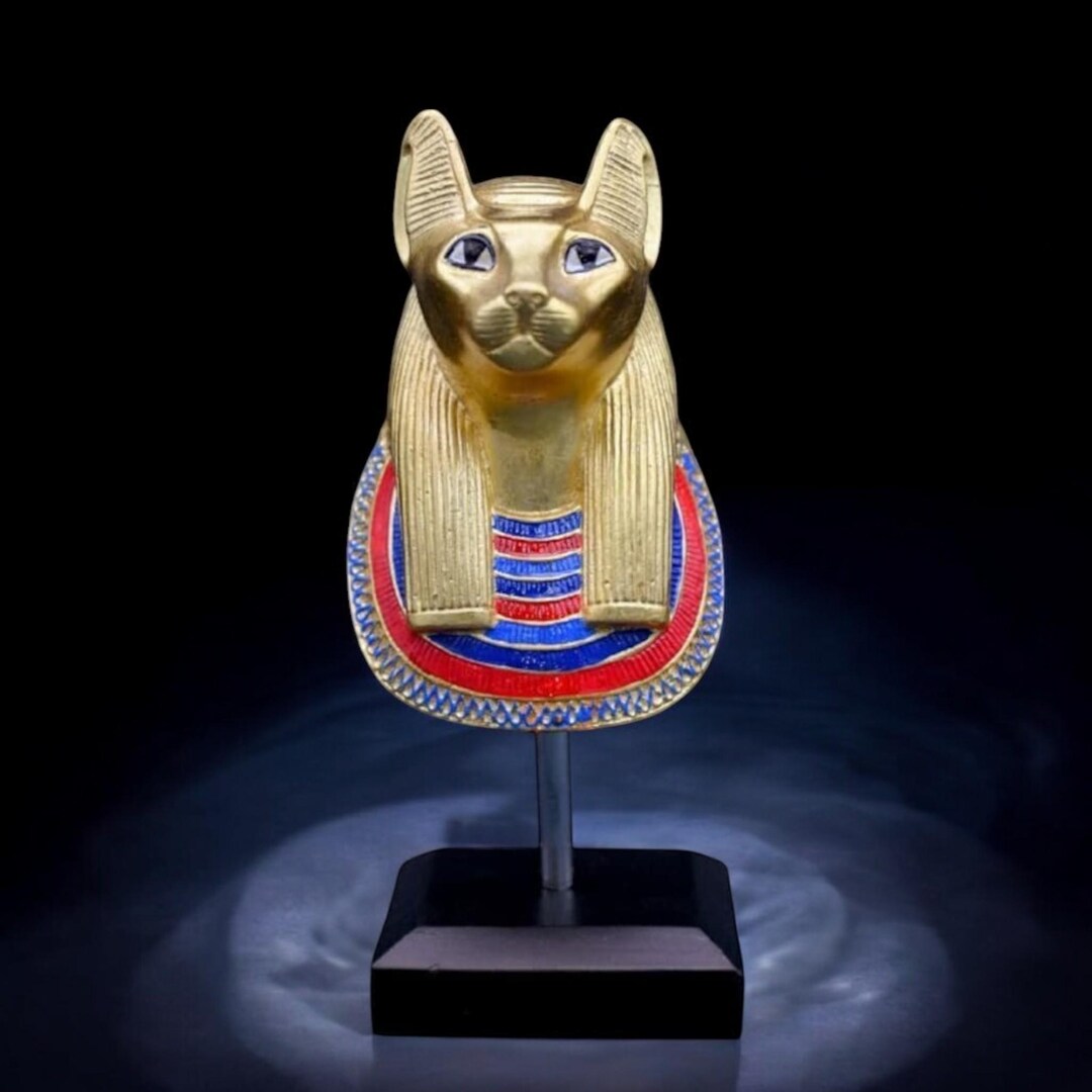 Rare Antique Bastet Statue Ancient Egyptian Goddess of Joy & Love 16 ...
